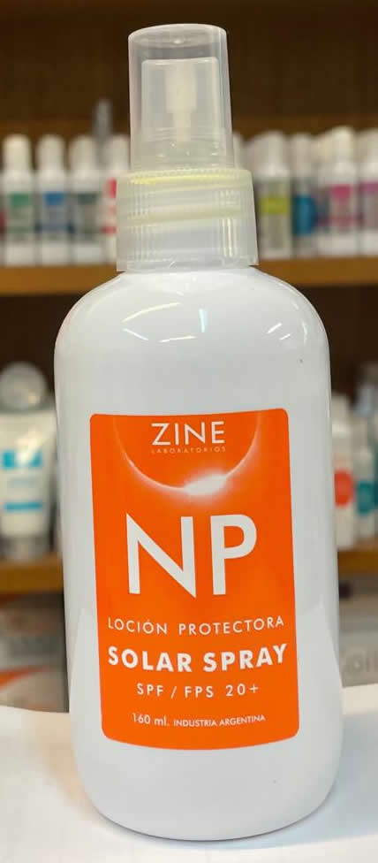 NP LOCION SOLAR SPRAY 20+ – Isabel Moralli