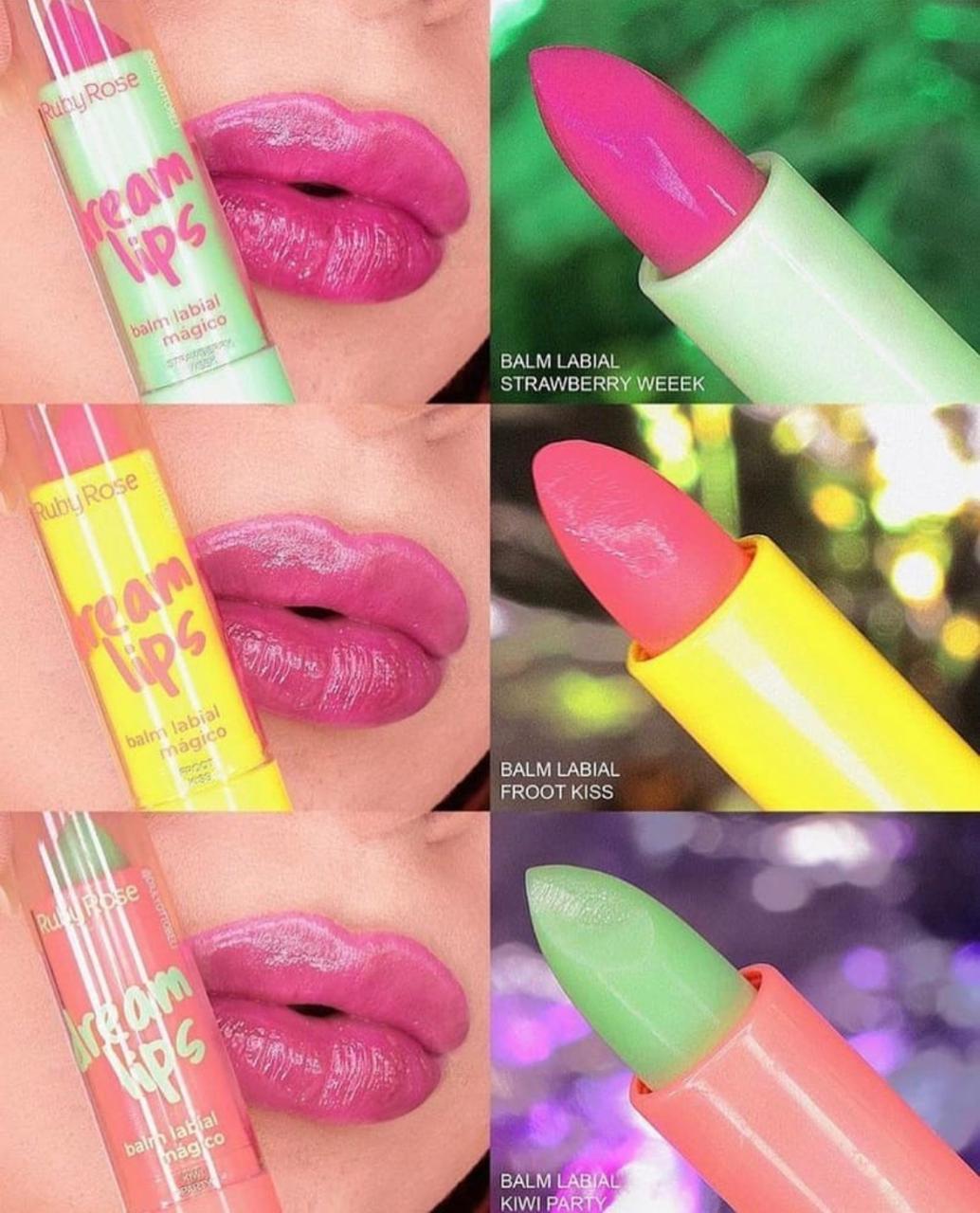 Dream Lips Balm labial mágico – Strawberry week – Isabel Moralli