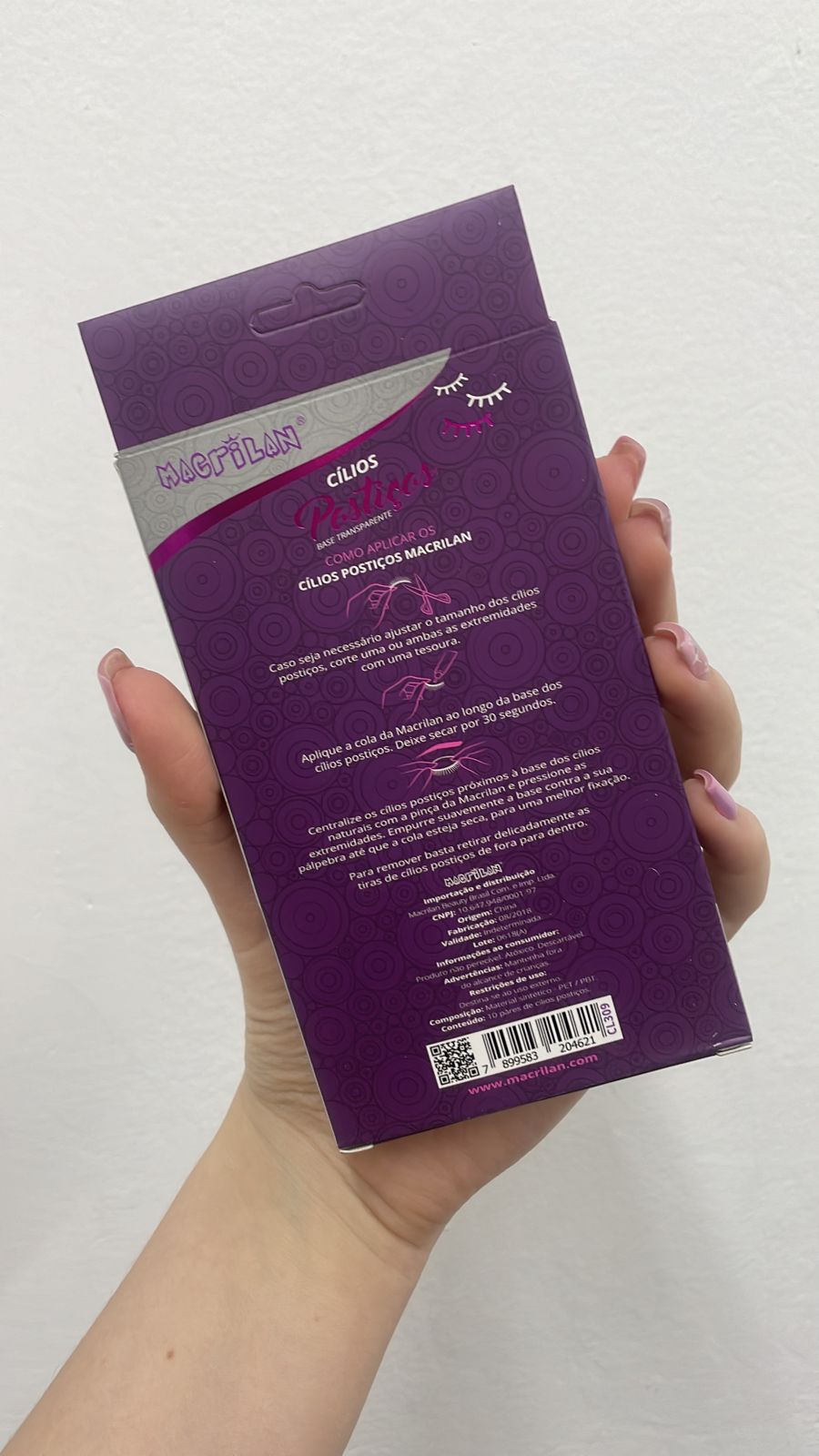 Set x 10 pares de pestañas reutilizables, CL309 – Isabel Moralli