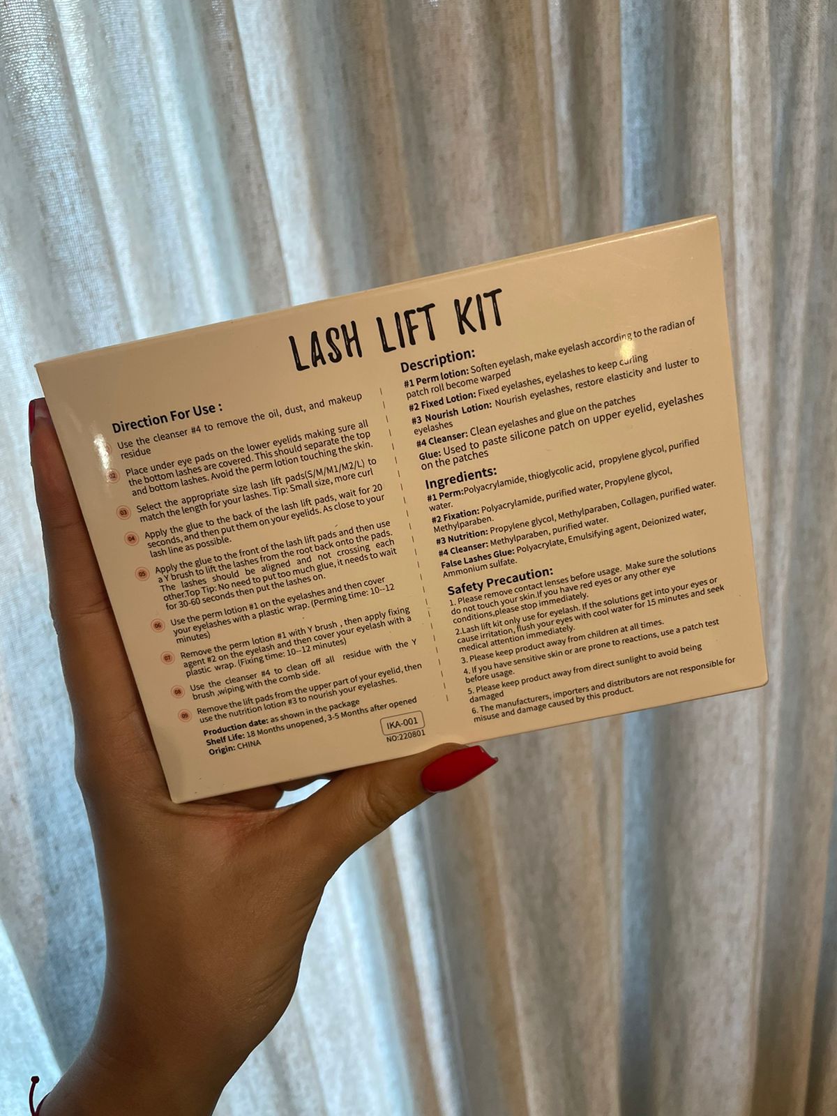 Kit LASH LIFT, PERMANENTE DE PESTAÑAS – Isabel Moralli